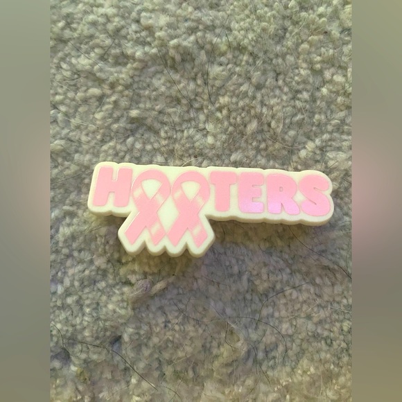 Jewelry | Vintage Hooters Breast Cancer Awareness Ribbon Pin | Poshmark
